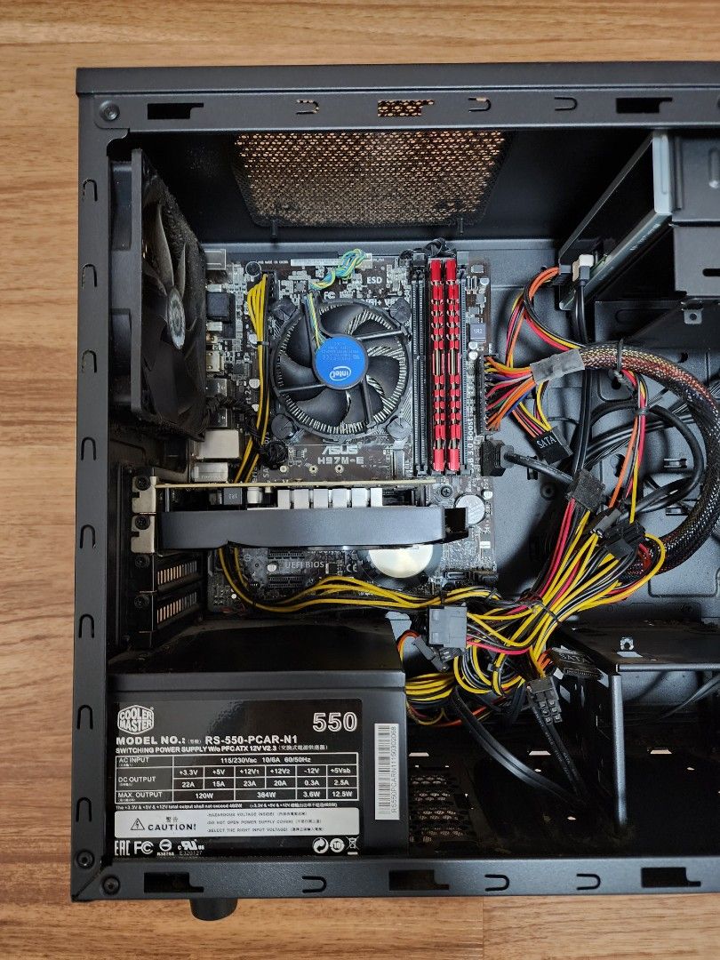 Desktop PC - DVD, RAM, CPU, MB, GFX card, GPU, Computers & Tech, Desktops on Carousell