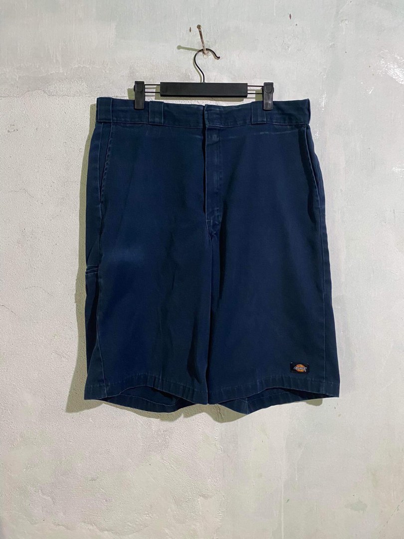 Dickies Navy Blue, Men's Fashion, Bottoms, Shorts on Carousell