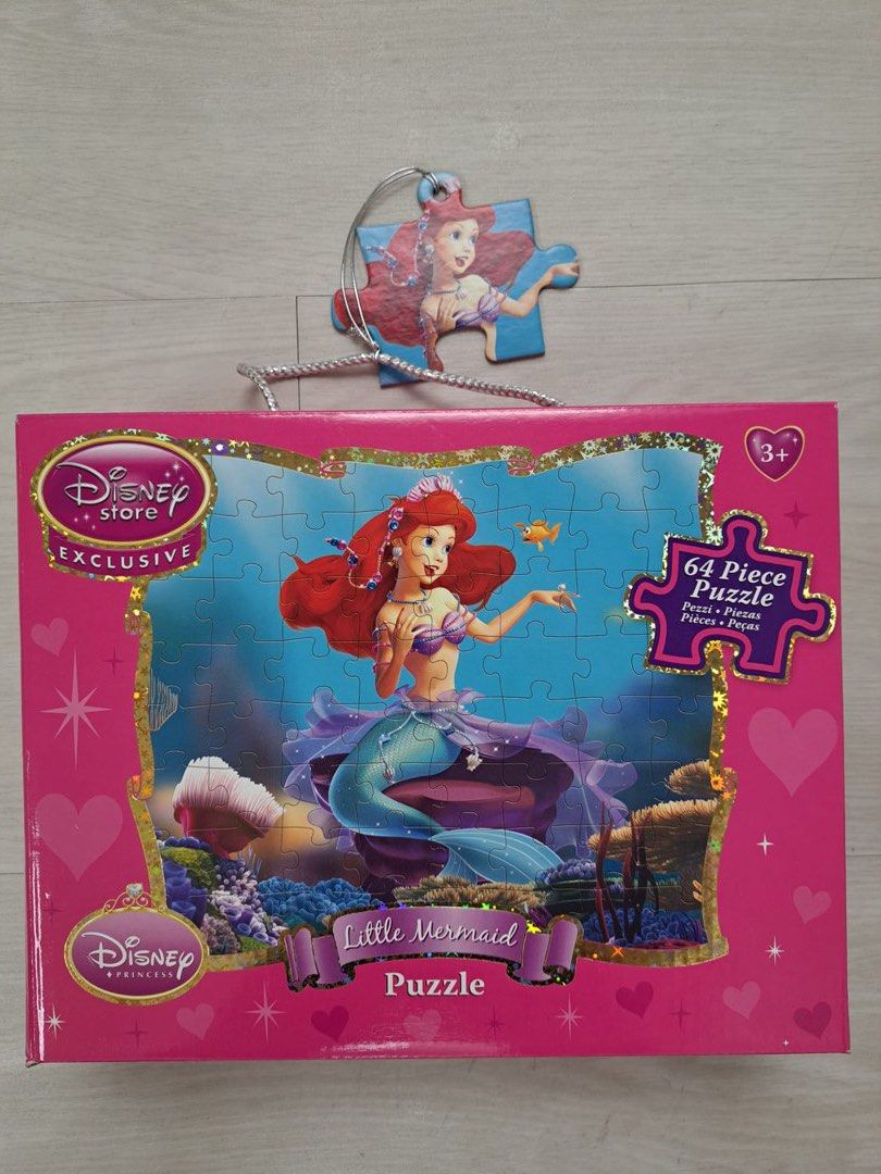 Disney Ariel puzzle, 興趣及遊戲, 玩具 & 遊戲類 - Carousell