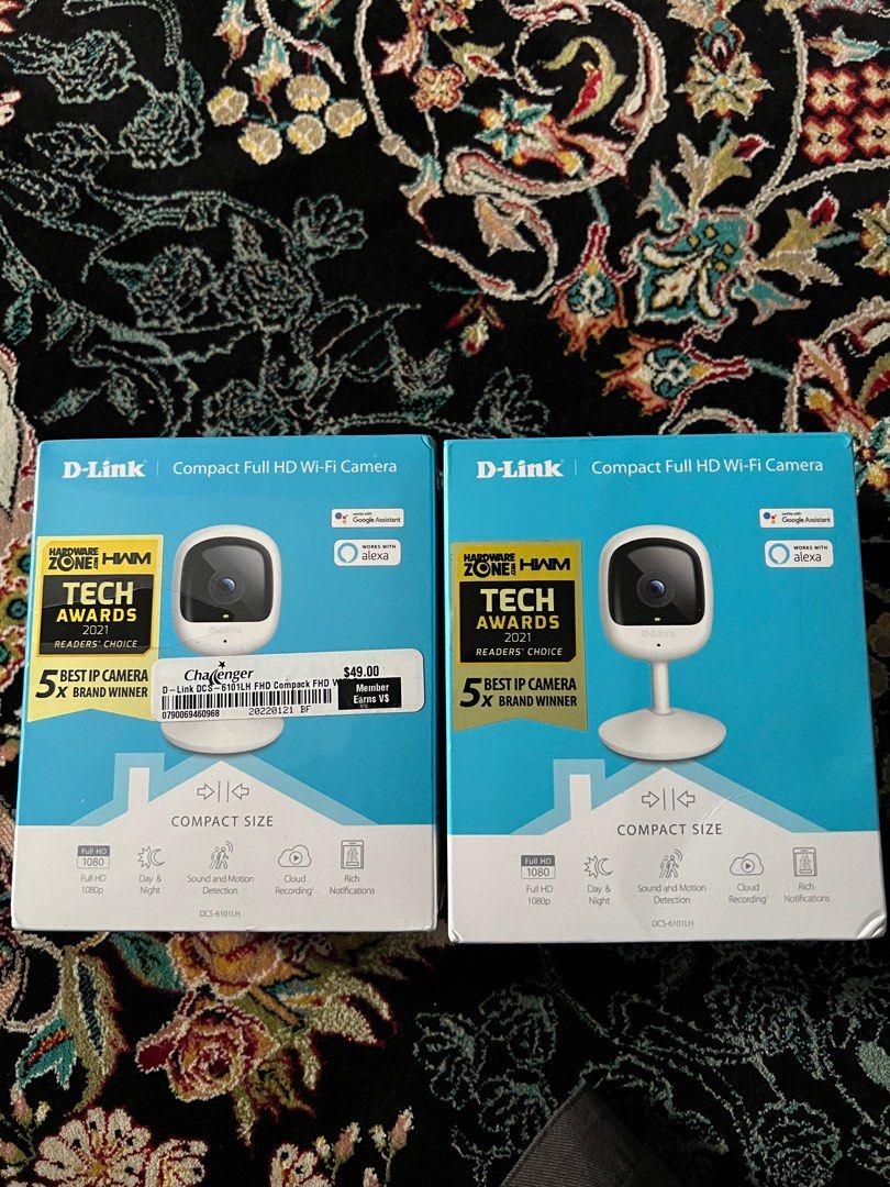 D-Link Compact Full HD Wi-Fi Camera, Furniture & Home Living, Security ...