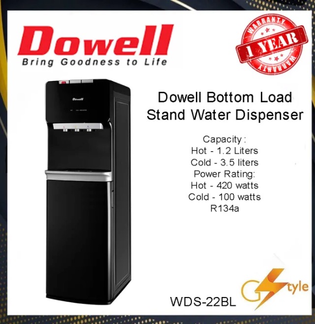 Dowell Bottom Load Stand Water Dispenser, TV & Home Appliances, Kitchen ...