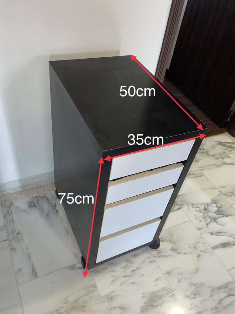 Drawers/Side Table/Small Cabinet, Furniture & Home Living, Furniture ...