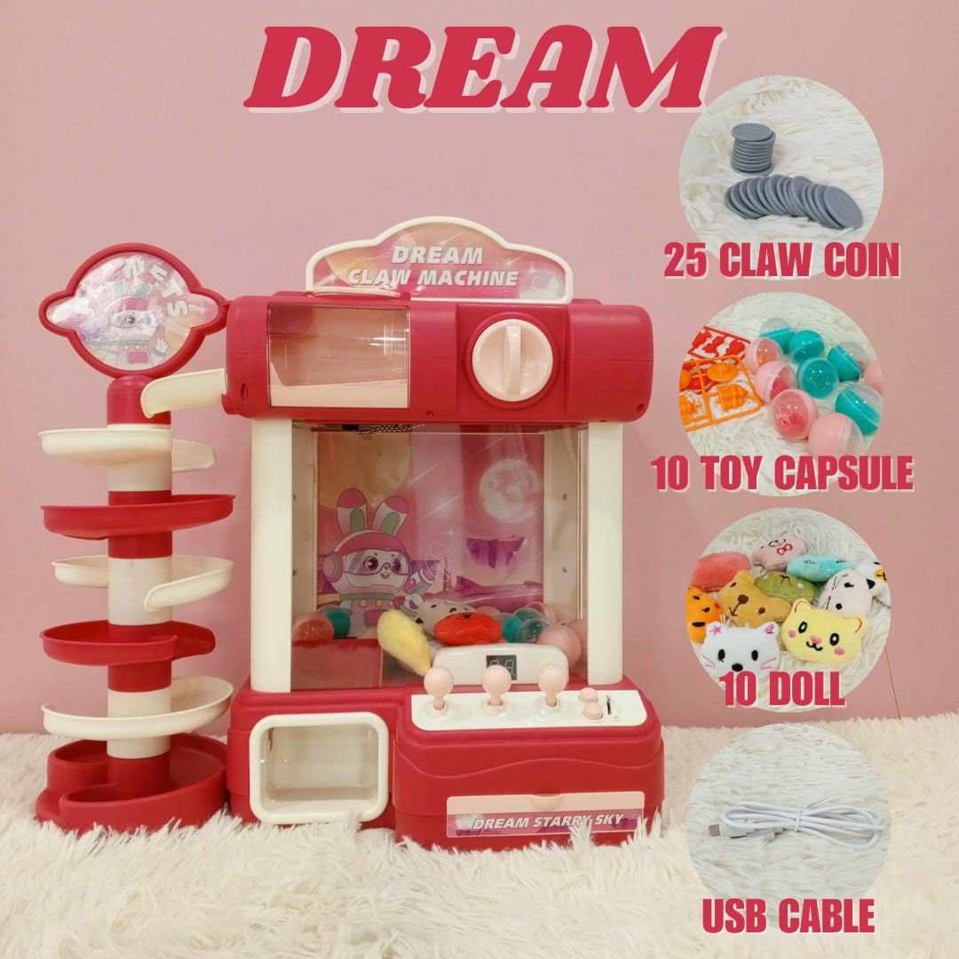 Dream and Ocean Claw Machine, Hobbies & Toys, Toys & Games on Carousell