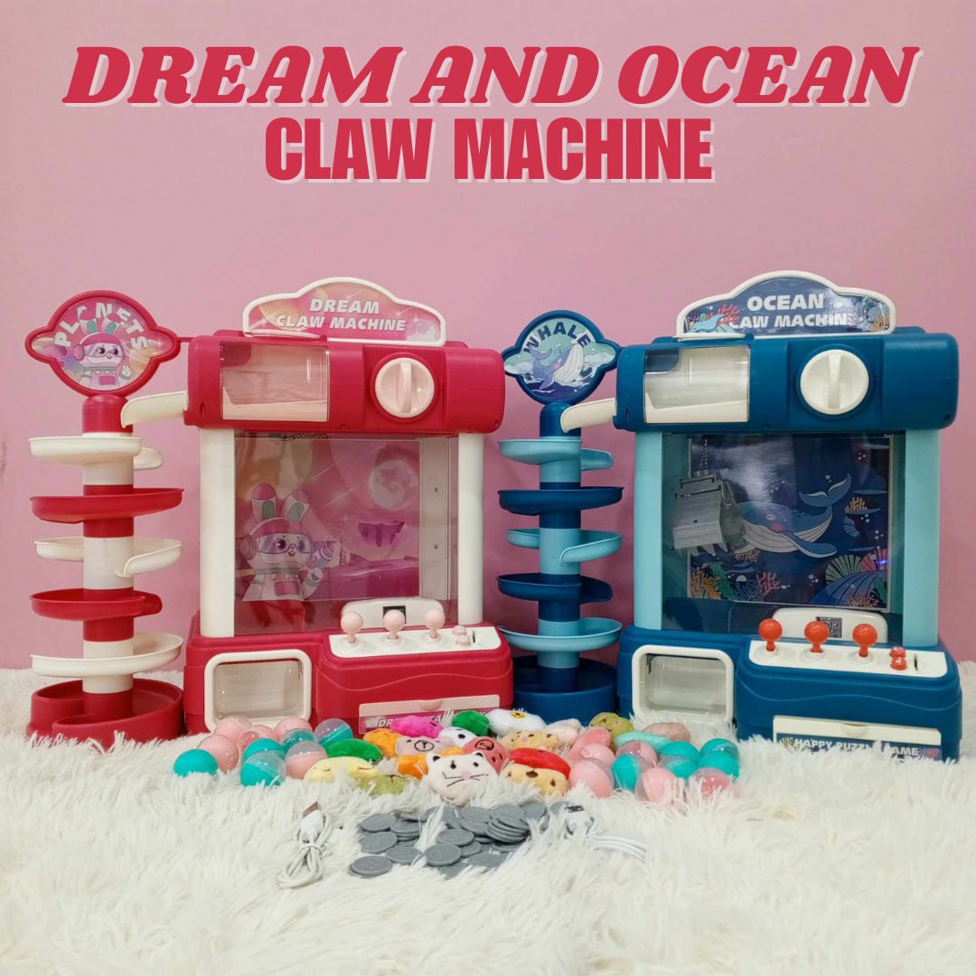 Dream and Ocean Claw Machine, Hobbies & Toys, Toys & Games on Carousell