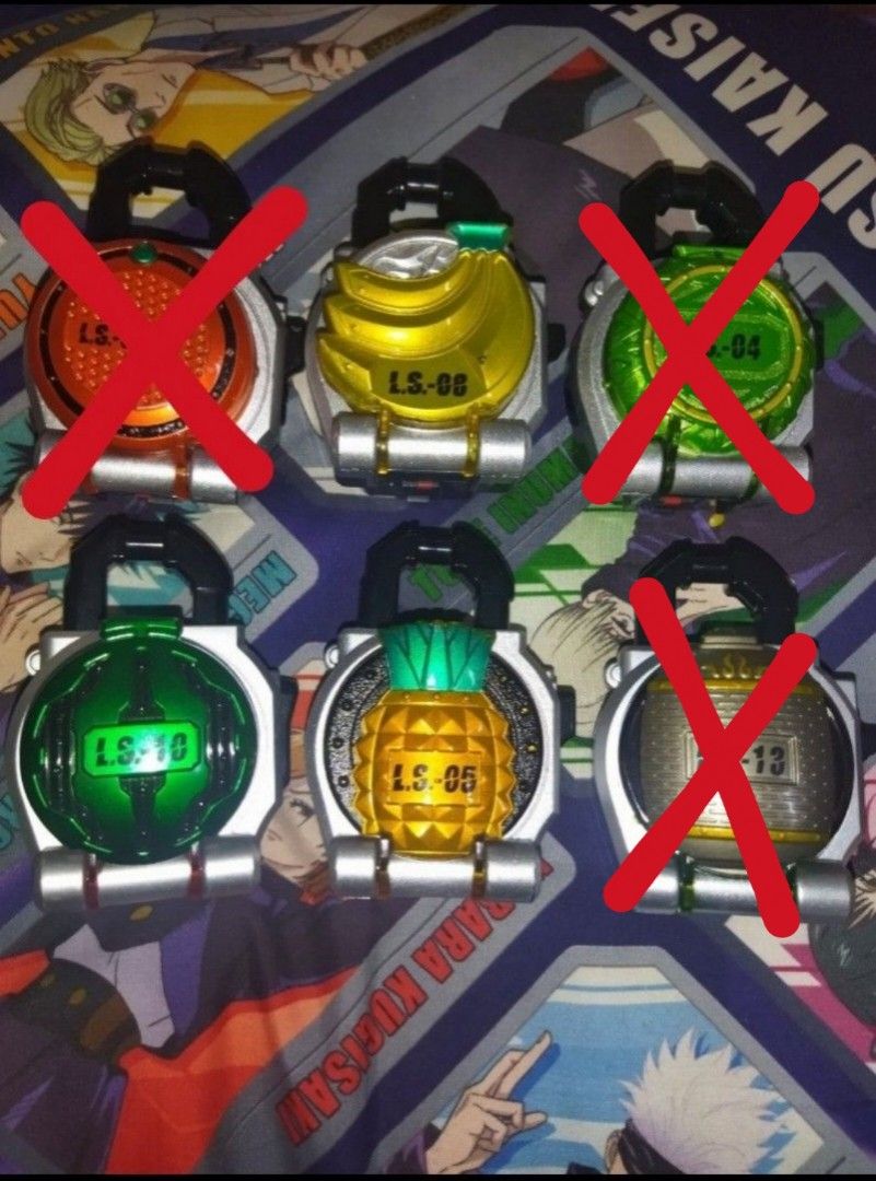 DX Lockseed Kamen Rider Gaim, Hobbies & Toys, Toys & Games on Carousell