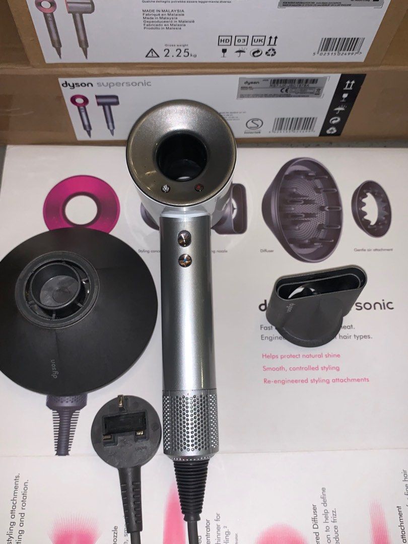 Dyson HairDryer HD03 Hair Dryer HD-03 Supersonic like Hairwrap HD05 ...