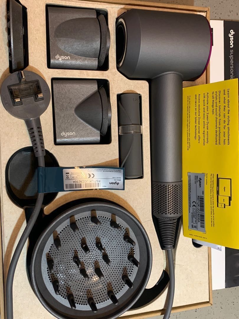 Dyson HairDryer HD03 Hair Dryer HD-03 Supersonic like Hairwrap HD05 ...