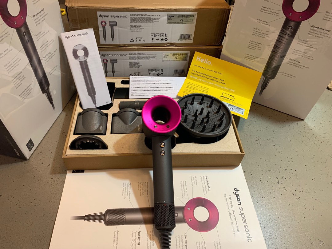 Dyson HairDryer HD03 Hair Dryer HD-03 Supersonic like Hairwrap HD05 ...