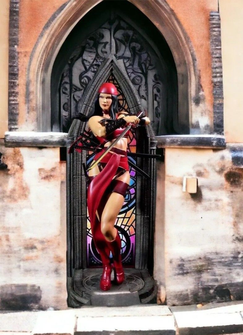 Elektra 1/4 scale (Comic Version) XM Studios, Hobbies & Toys, Toys & Games on Carousell