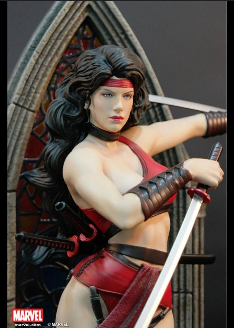 Elektra 1/4 scale (Comic Version) XM Studios, Hobbies & Toys, Toys & Games on Carousell