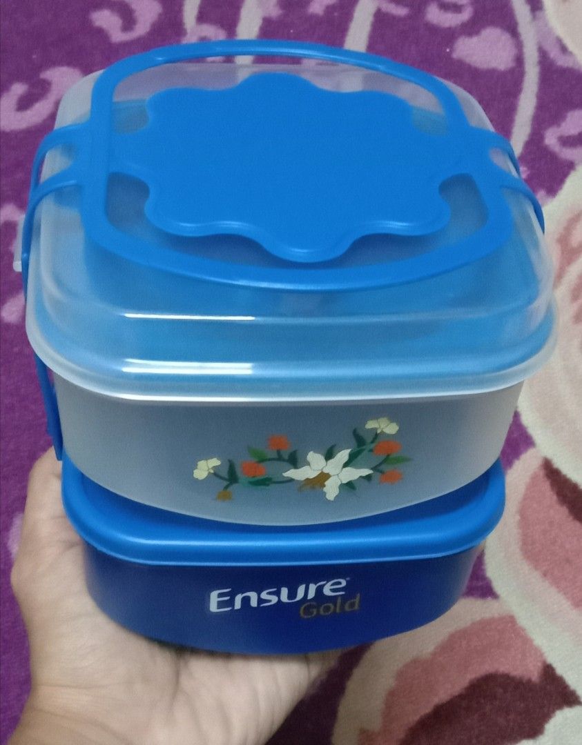 Ensure Gold Tiffin Container, Furniture & Home Living, Kitchenware ...