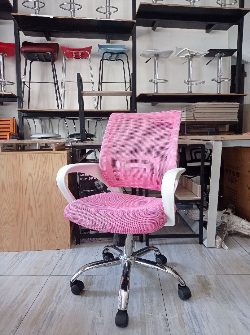 CUL_Ergodynamic STACEY Mesh Chair White Frame, Office Chair, Home ...