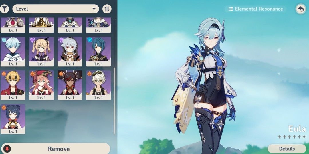 Eula Sig, Zhongli Ar7 Starter Genshin Impact, Video Gaming, Video Games ...