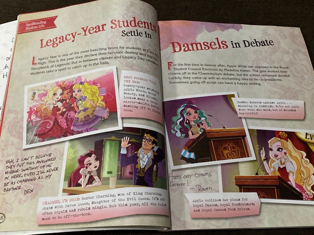 Ever After High YearBook, Hobbies & Toys, Books & Magazines, Children's ...