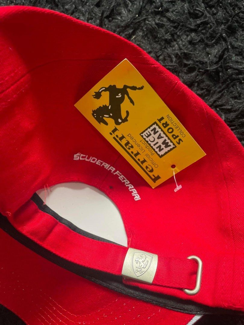 FERRARI CAP, Men's Fashion, Watches & Accessories, Caps & Hats on Carousell