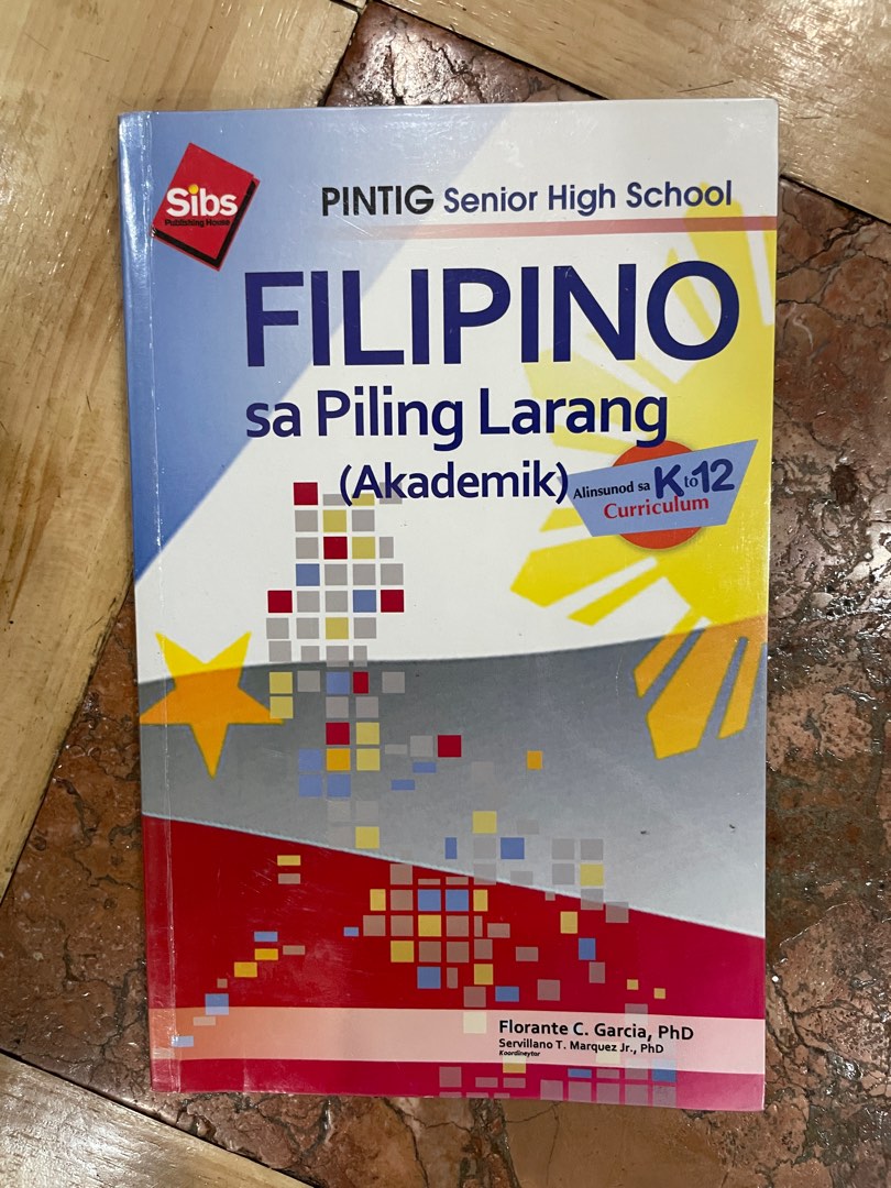 Filipino sa Piling Larang (Akademik) | Garcia | Sibs Publishing House | SHS, Hobbies & Toys ...