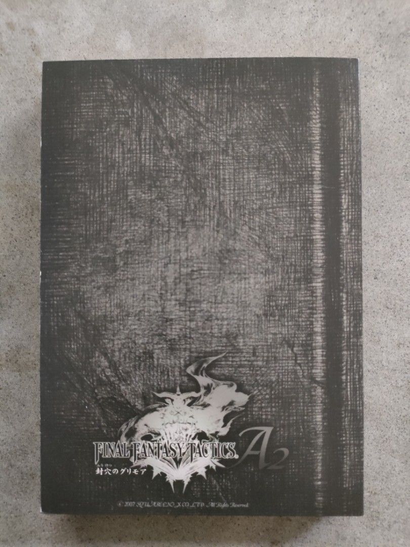 Final Fantasy Tactics A2 Notebook, Video Gaming, Gaming Accessories, In ...