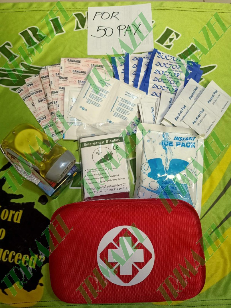 FIRST AID KIT 50PAX, Health & Nutrition, Medical Supplies & Tools on ...
