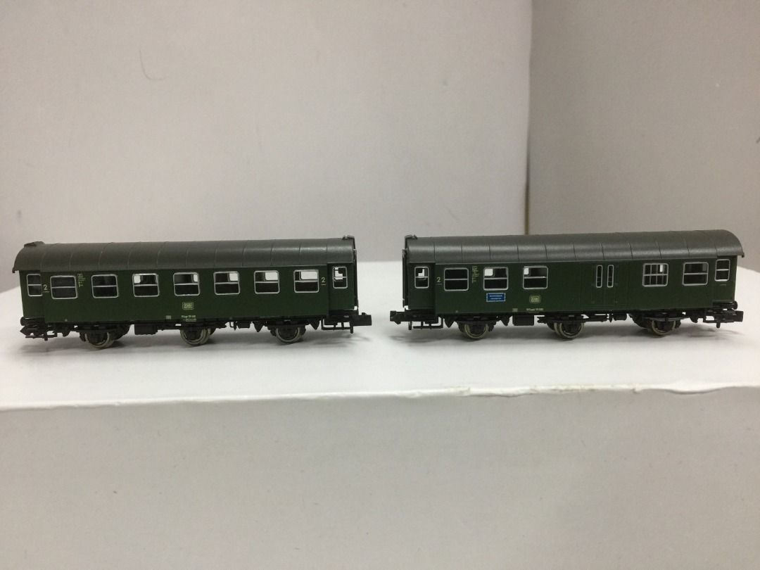 FLEISCHMANN N-GAUGE 809910 2er Set Umbauwagen DB PRECISION RAILROAD ...