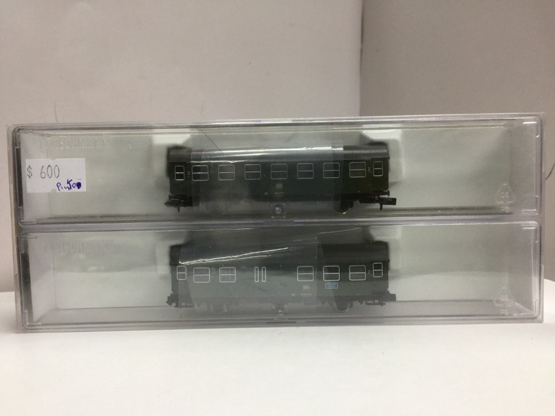 FLEISCHMANN N-GAUGE 809910 2er Set Umbauwagen DB PRECISION RAILROAD ...