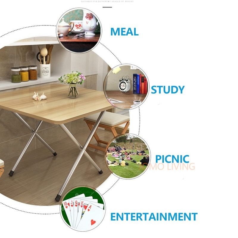 Folding Dining Table Foldable Table Study Table Computer Table ...