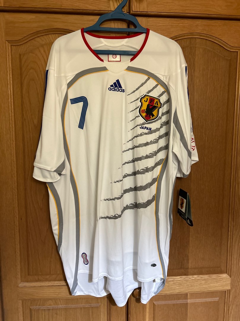 FOOTBALL JERSEY JAPAN AWAY KIT WORLD CUP 2006 NAKATA 7, Men's Fashion ...