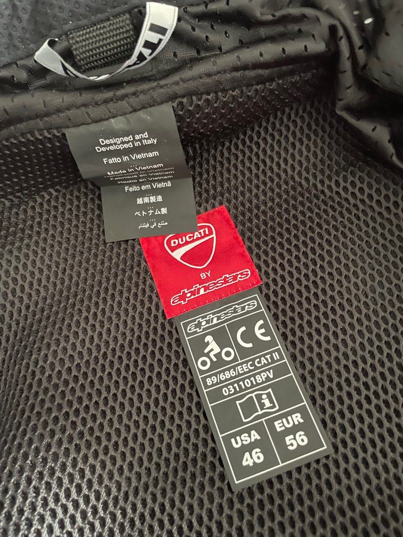 For sale ducati alpinestar Leather jacket Speed Evo C1, Women's Fashion ...