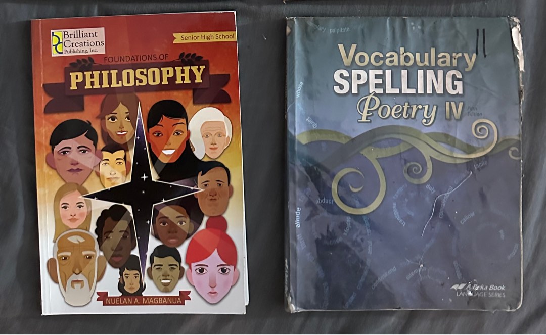 Foundations of Philosophy & Vocabulary Spelling Poetry IV Textbooks ...