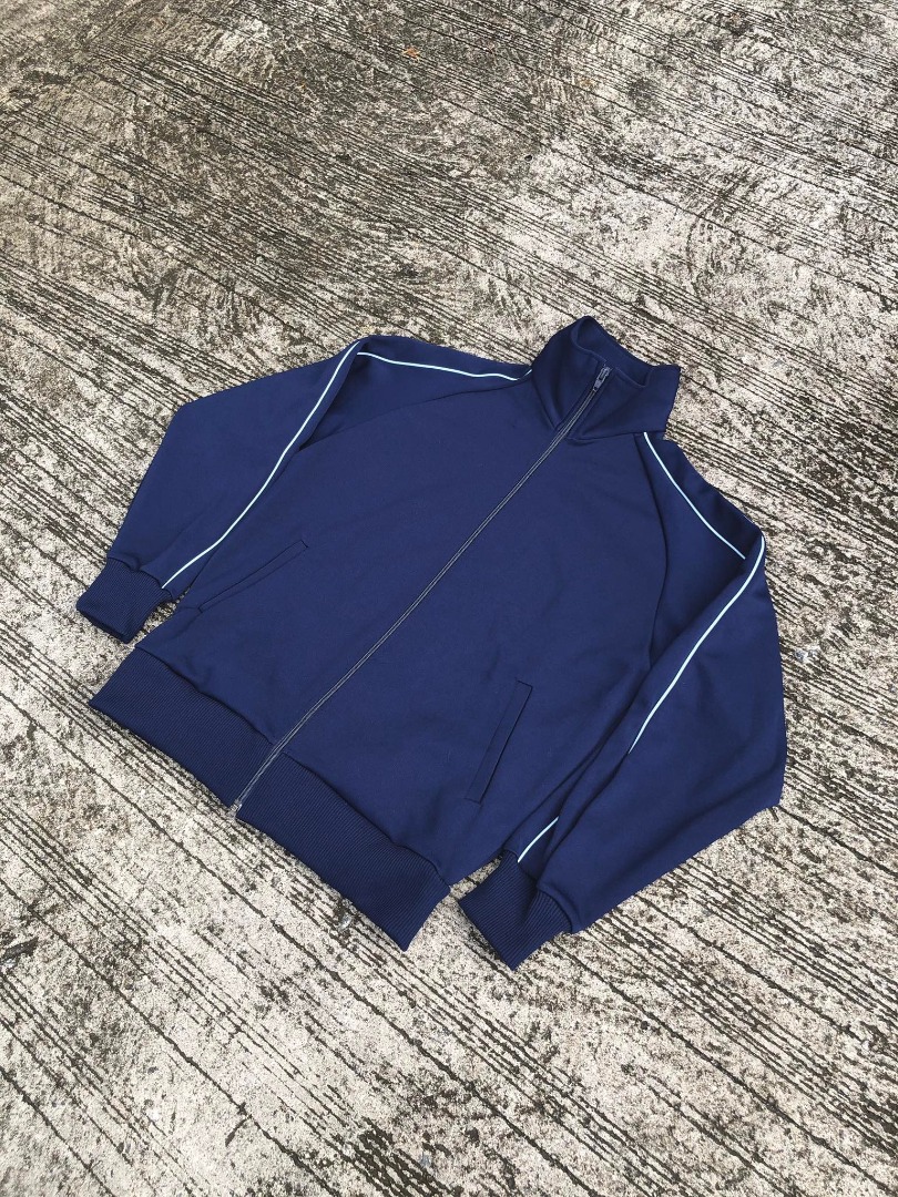 Fred Track Jacket (Navy Blue), Men's Fashion, Coats, Jackets and ...
