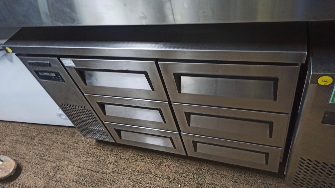 (Free delivery and warranty) turbo air 6 drawer chiller/ counter ...