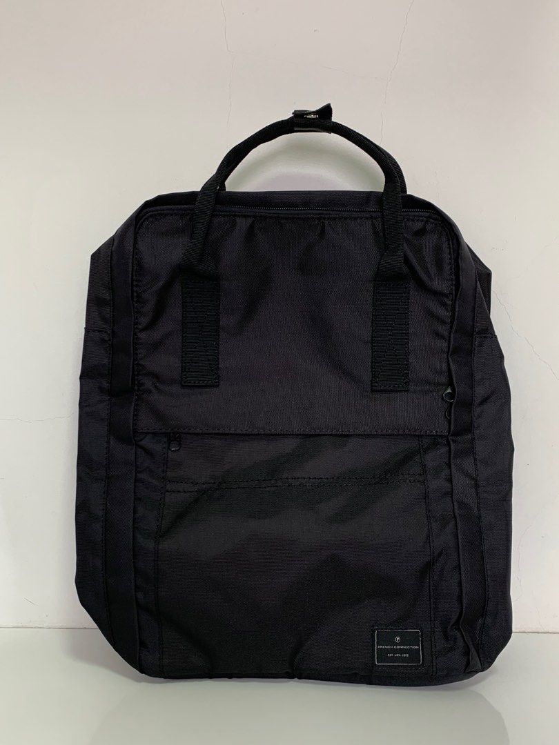 French Connection FCUK Backpack BLACK, Men's Fashion, Bags, Backpacks ...