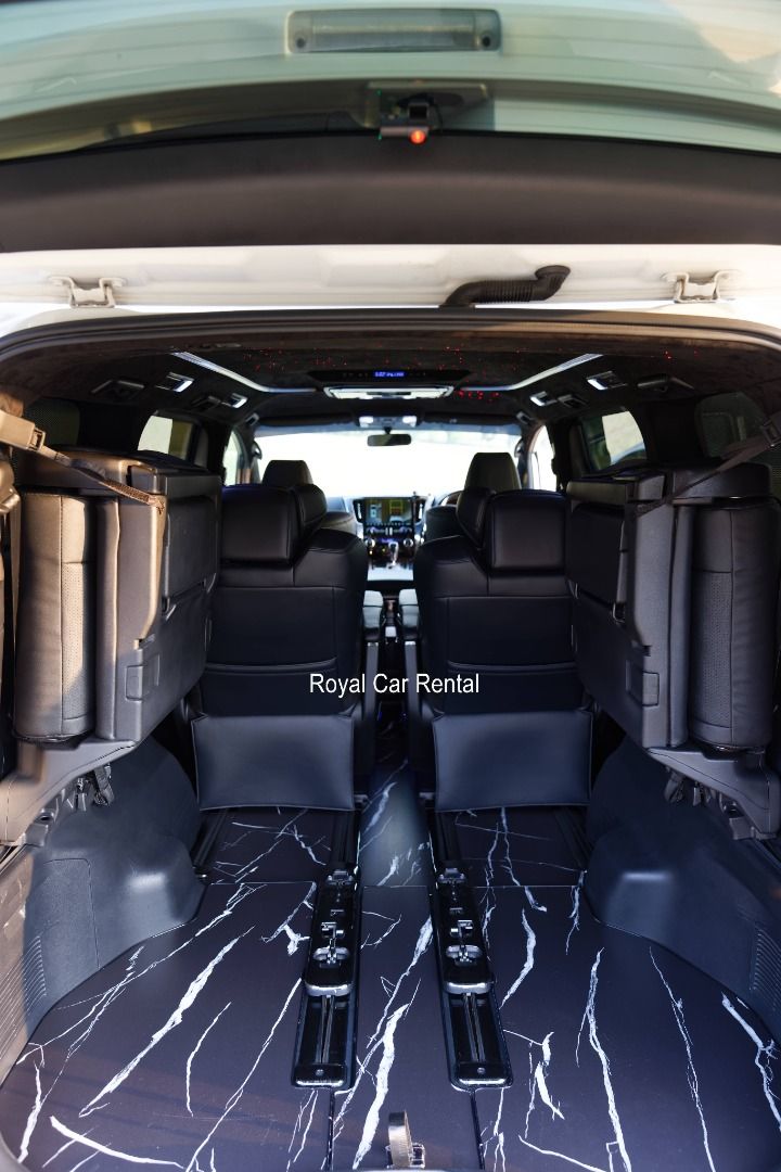 Fully Refurbished Toyota Alphard hybrid 2.5A 7 seater for rental, Cars ...