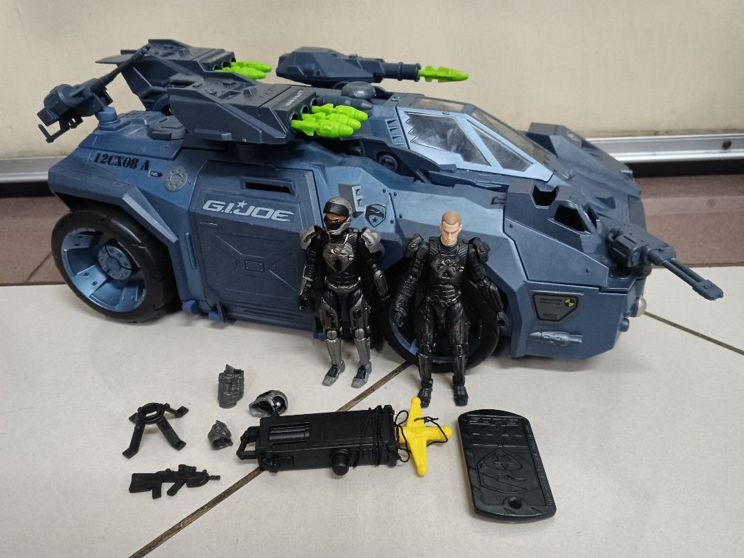 G.I. Joe: The Rise of Cobra: R.H.I.N.O. Vehicle with Duke & Ripcord ...