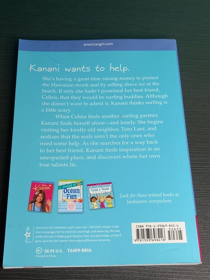 Good Job Kanani By Lisa Yee American Girl Book, Hobbies & Toys, Books ...