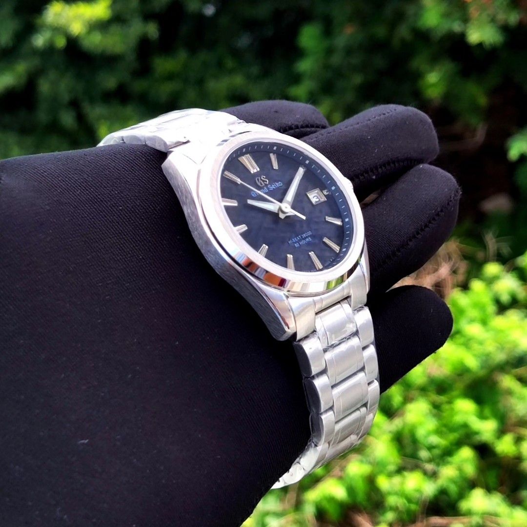 Grand Seiko Lake Suwa Dial Mod, Men's Fashion, Watches & Accessories ...