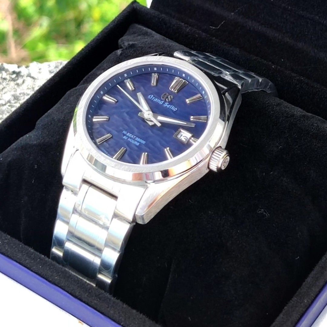 Grand Seiko Lake Suwa Dial Mod, Men's Fashion, Watches & Accessories ...