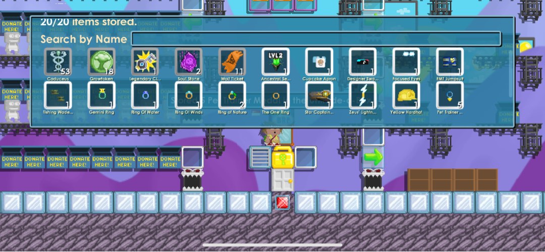 Growtopia Account for sale.Zeus, Feye etc, Video Gaming, Gaming ...