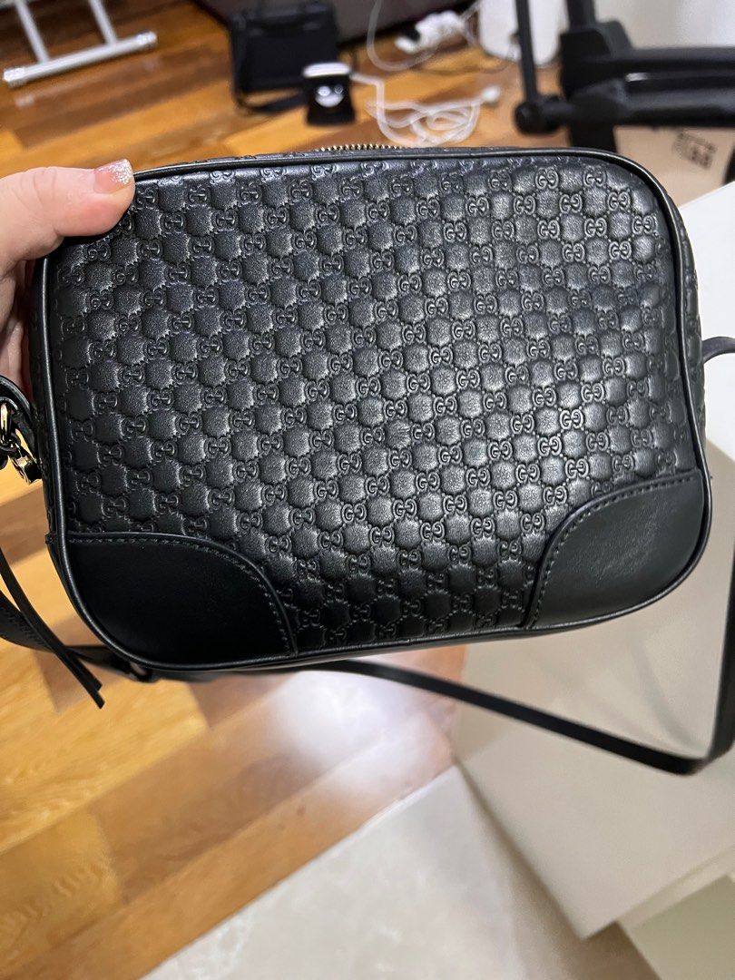 Gucci microguccissima Camera Bag, Luxury, Bags & Wallets on Carousell