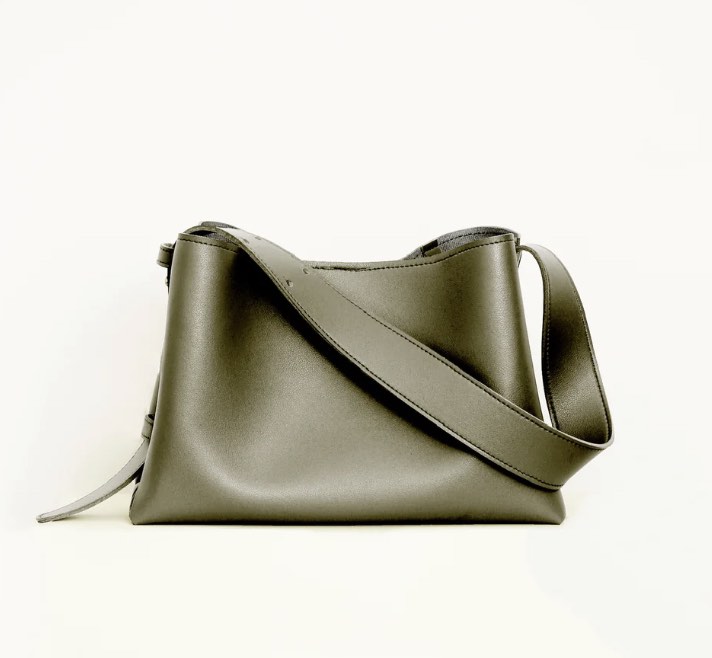 GVN Medium Micro Bag in Olive Green, Women's Fashion, Bags & Wallets ...