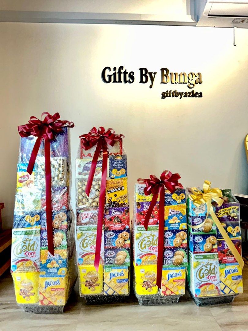 Hamper makanan dan minuman bersize tinggi dan besar, Food & Drinks ...