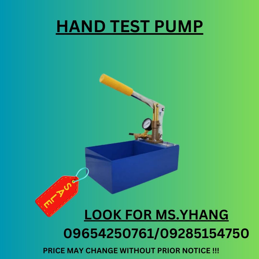 hand test pump, Commercial & Industrial, Construction Tools & Equipment ...