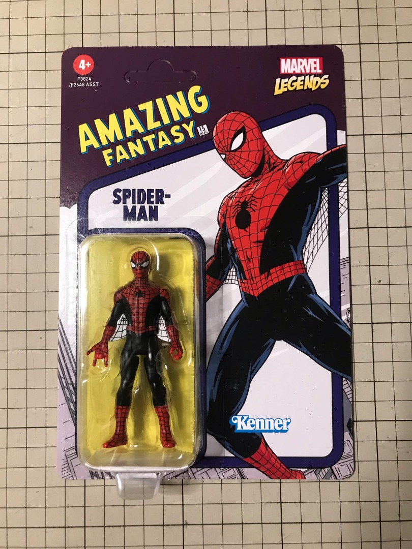 Hasbro Kenner Marvel Legends Amazing Fantasy Spider-Man 3.75" Action ...