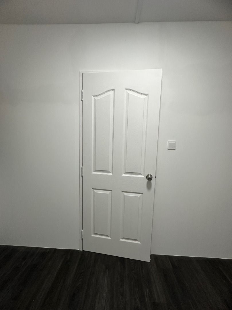 HDB Bedroom Classic Door, Furniture & Home Living, Security & Locks ...