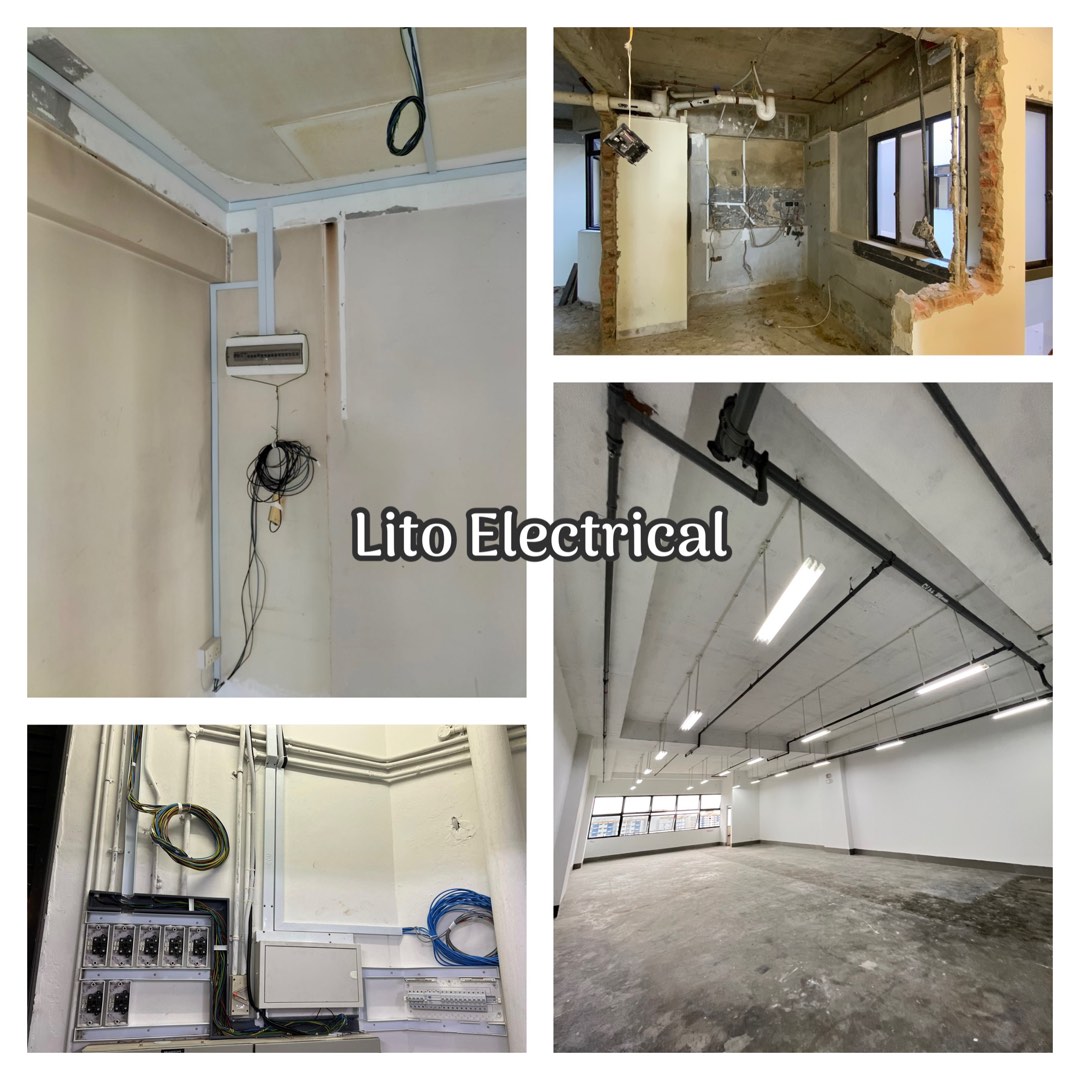 HDB Rewiring , install light , Replace DB , All type of electrical work ...