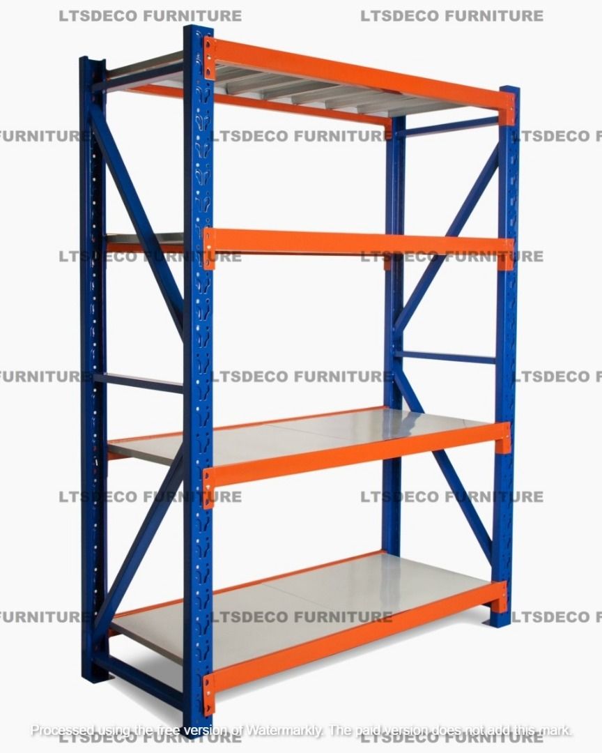 HEAVY DUTY STEEL RACK OFFICE FURNITURE///PARTITIONS, Furniture & Home ...