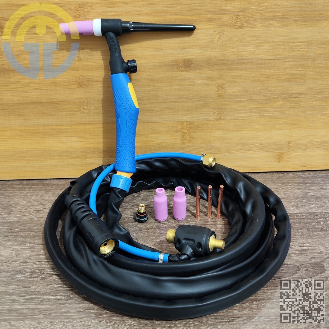 Heavy Duty TIG Torch Argon Arc Welding Torch WP17 Direct to Tank 4M ...