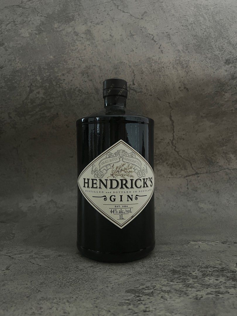 Hendricks Gin 1L, Makanan & Minuman, Minuman Tidak Beralkohol di Carousell