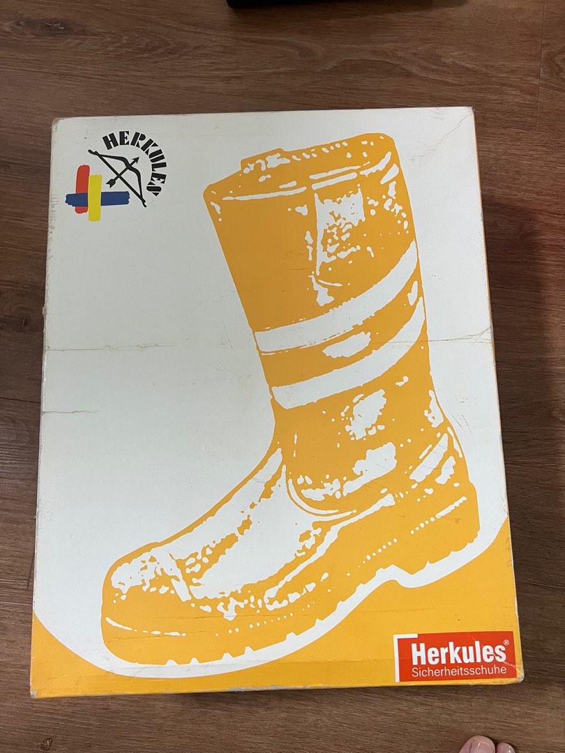 Herkules Fire & Safety Boots, Men's Fashion, Footwear, Boots on Carousell