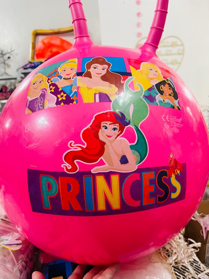 Hopper Ball Jumping Ball Bouncy Ball with Handle for Kids Age 3-6 ...