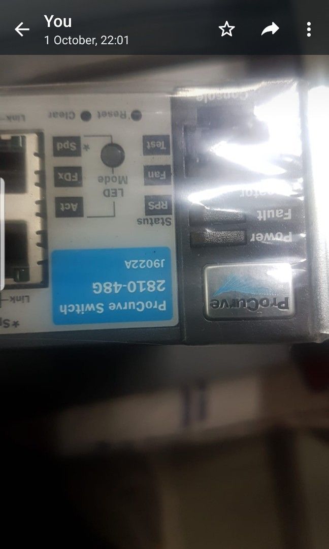 hp poe switch, Computers & Tech, Office & Business Technology on Carousell